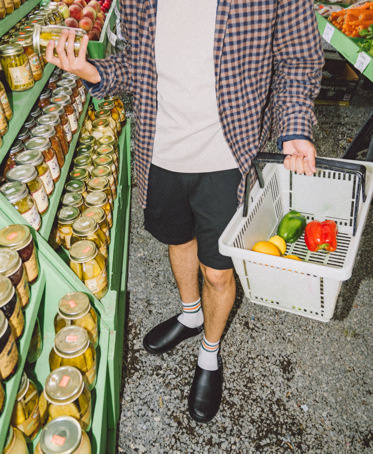 The Clog | Black Speckle | Sustainable Non-Slip Work Clogs - Snibbs