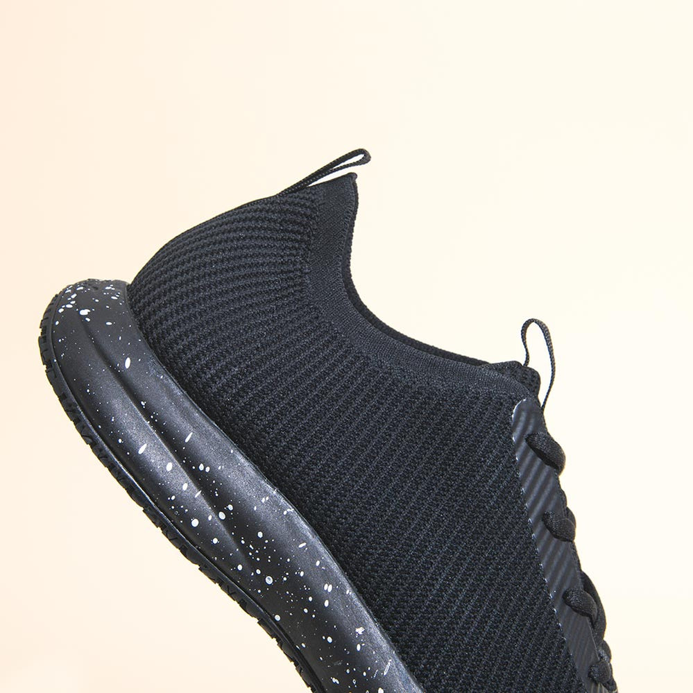 ROVR Eclipse Black Premium Lightweight Non-Slip Shoes | Snibbs