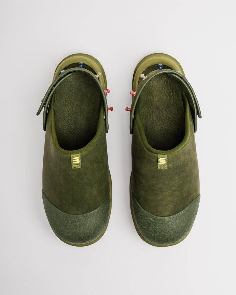 The Nancy Sage Green | Leather, Non-Slip & Water Resistant | Snibbs